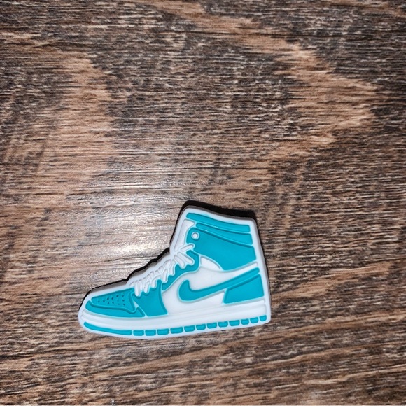 CROCS | Accessories | Air Jordan Bluewhite Croc Jibbitz New | Poshmark